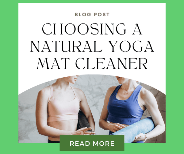 Choosing a Natural Yoga Mat Cleaner | Elemental Wellness Shop